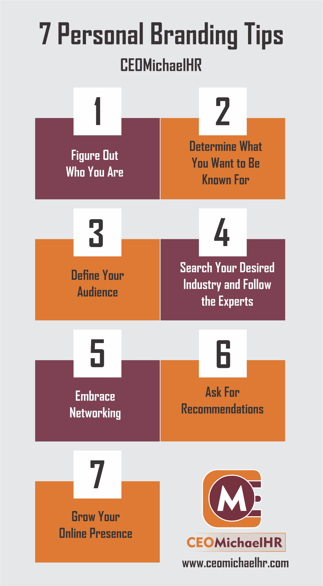 Personal Branding+ Infographics: Tips Critical to Your Career's Future ...