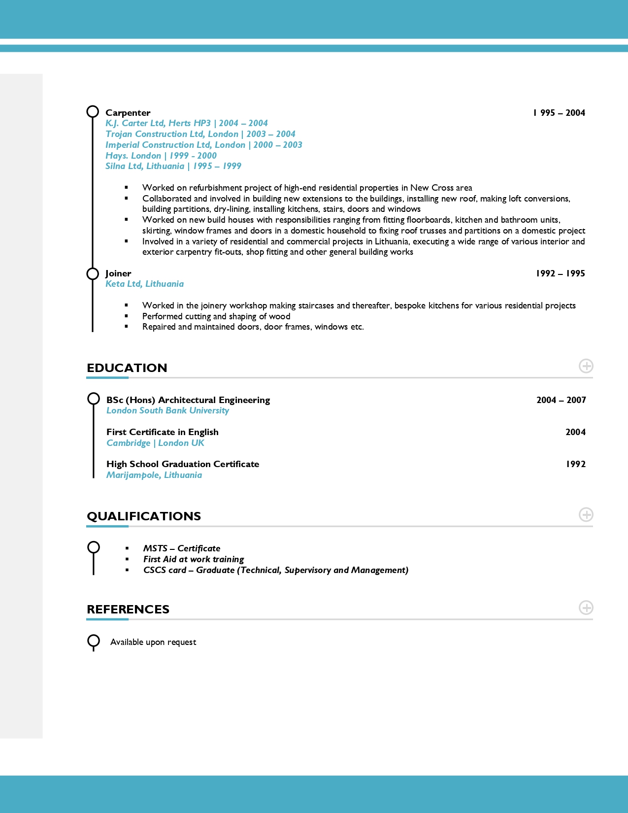 Construction Worker Resume Examples (+Writing Tips) 2024 Update