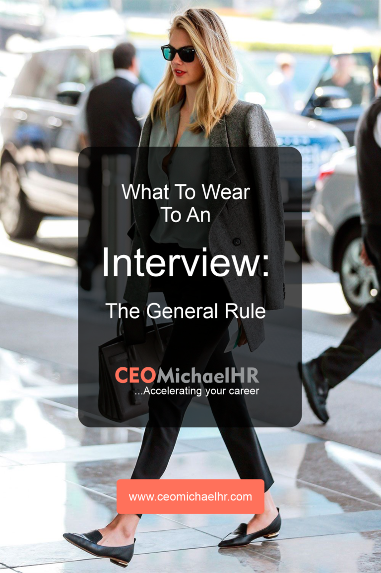 What to Wear to a Job Interview: How to Dress to Impress - CEOMichaelHR ...