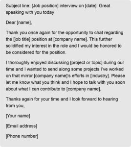 How to Write the Best Follow Up Email After Interview: 10+ Sample ...