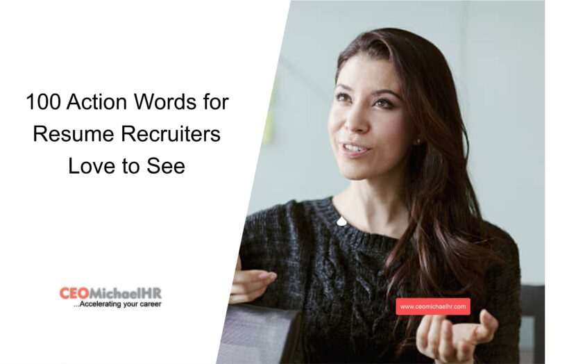 100+ Powerful Action Words for Resume to Wow Recruiters