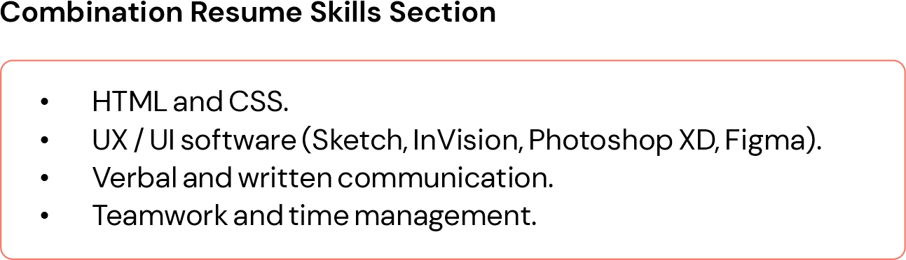 Combination Resume Guide- With Templates & Examples - CEOMichaelHR Services